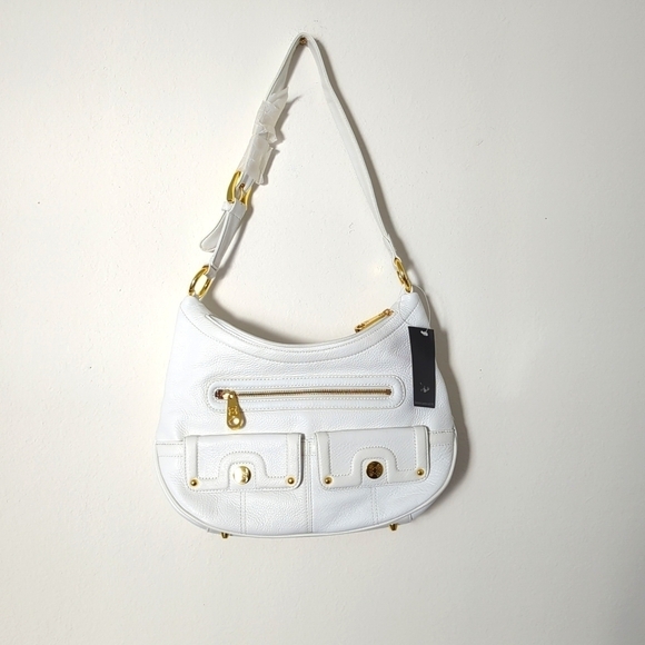 Stone Mountain Accessories | Bags | Stone Mountain White Leather ...